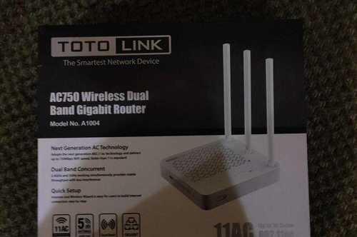 Wi-Fi роутер totolink A1004