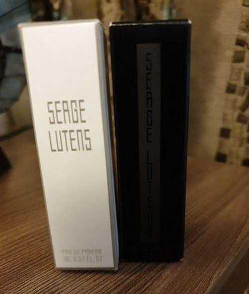 Пробники serge lutens l'eau de paille; de profundi