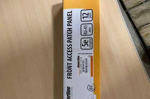 Hyperline Патч-панель RJ-45 PPW-12-8P8C-C5e-FR