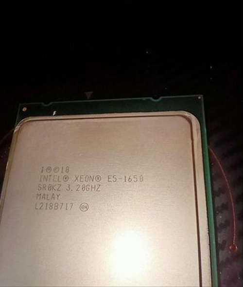 Процессор Xeon E5 1650