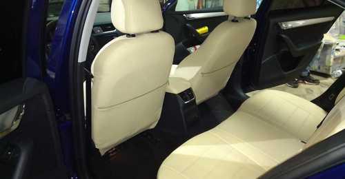 Авточехлы KIA Ceed new бежевые установка