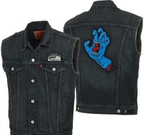 Levis Jim Phillips Trucker жилет новый XL