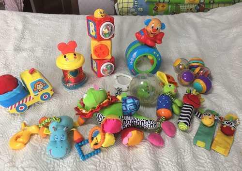 Игрушки +0 Chicco, FisherPrice, BabyGo, Tiny love