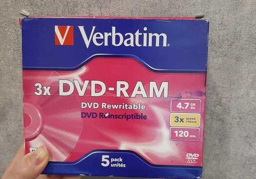 Verbatim DVD-ram болванки