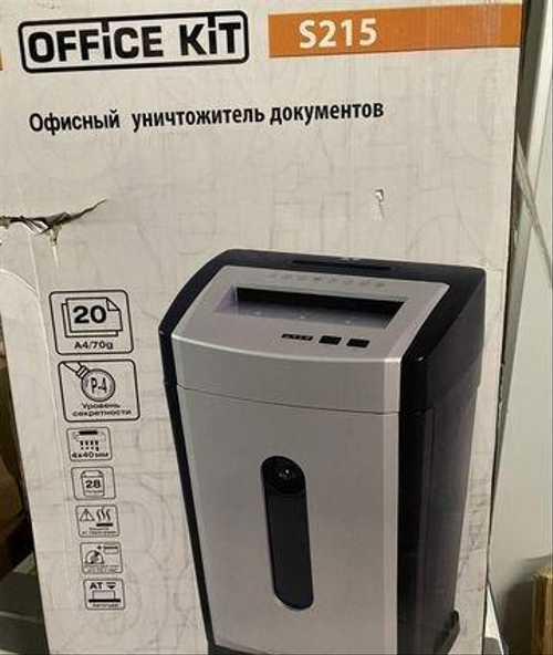 Офисный уничтожитель документов office kit s215