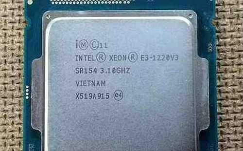 Процессор Intel Xeon e3 1220v3 1150