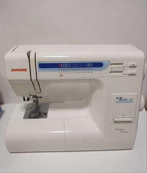 Janome my excel 1221 виды строчек