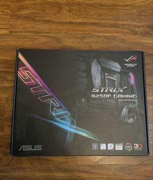 Материнская плата asus ROG strix B250F gaming