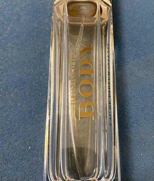 Духи burberry body 60 ml треть флакона