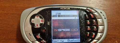 Nokia N-Gage QD рабочая на запчасти