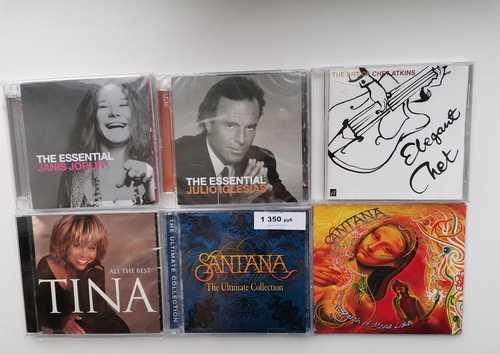 CD / Janis Joplin, Santana, Julio Iglesias и др