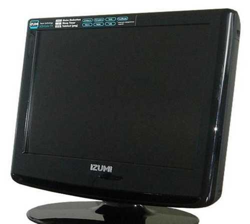 Телевизор Izumi 15" (матр.SAMSUNG) + dvb-t2 тюнер