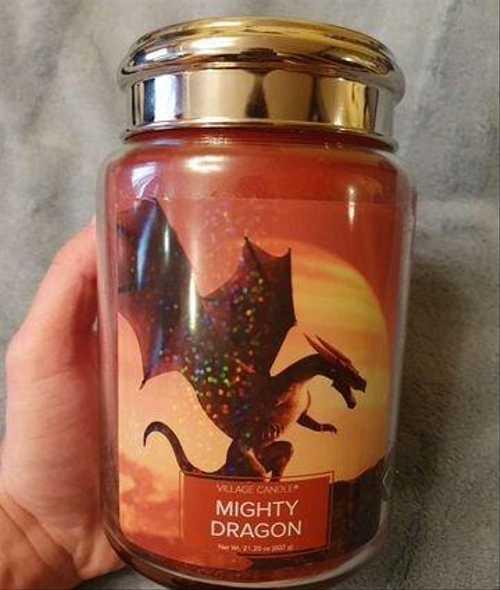Ароматическая свеча village candle Mighty Dragon 6