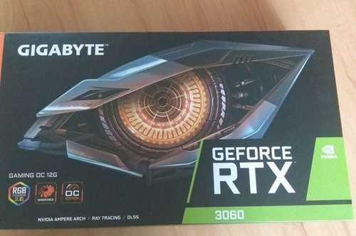 Видеокарта geforce RTX 3060 gaming OC 12G