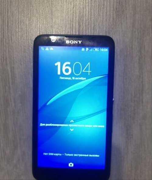 Телефон sony xperia e4 2 sim