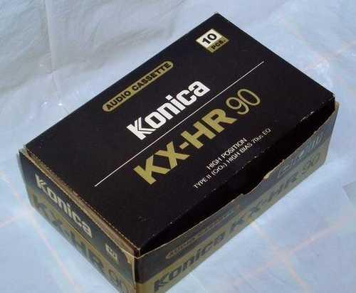 Аудио кассеты Konica KX-HR 90 Japan CrO2 Type II