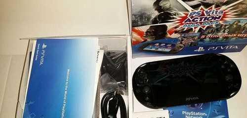 Sony psvita Slim Black прошитая + SD2Vita 64gb