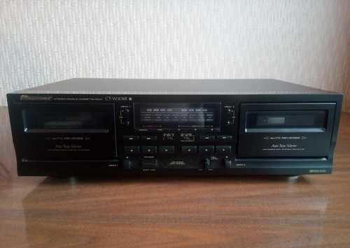 Кассетная дека pioneer ct-w208r