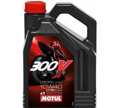 Motul 300V 4T Factory Line 10W40 4л (104121)