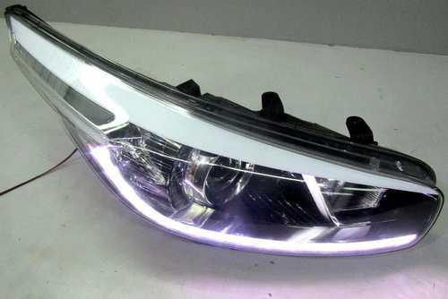 Фара правая LED xenon KIA ceed 12- +справная дхо