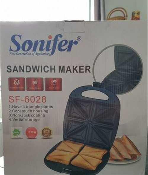 Сэндвичница / вафельница / бутербродница Sonifer