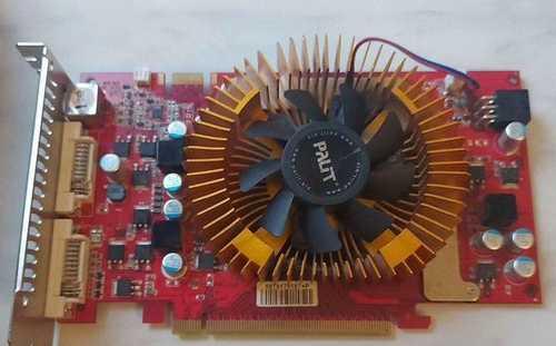 Видеокарта Palit Geforce 9600 GT pci-e 512mb