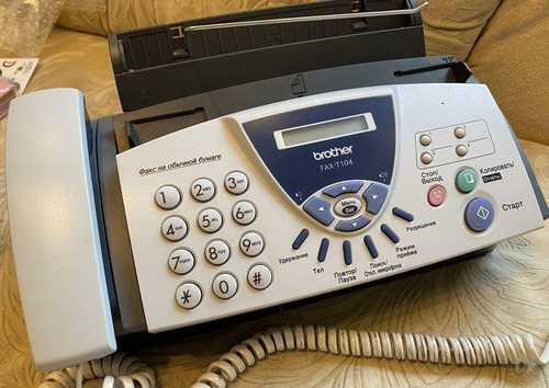 Факс Brother FAX-T104