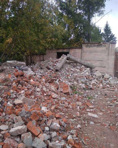 Кирпичный бой. Асфальтный срез. Песок Щебень