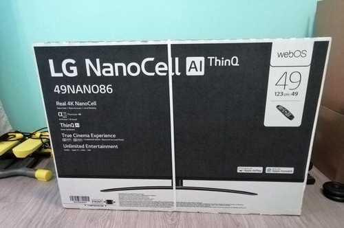 Телевизоры LG nano866 новые из днс