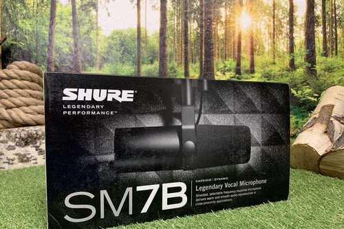 Студийный микрофон Shure SM7B (Новый, оригинал)