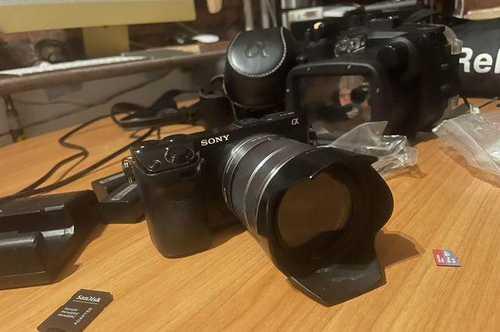 Sony alpha NEX 7 kit с аквабоксом