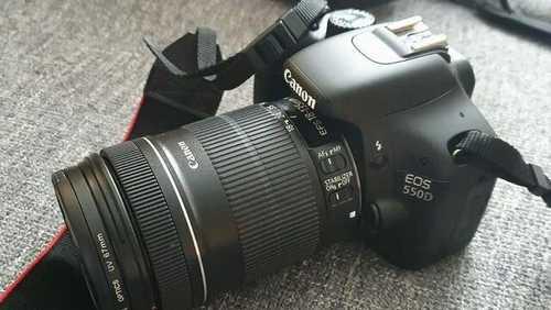Фотоаппарат Canon EOS 550 kit 18-135