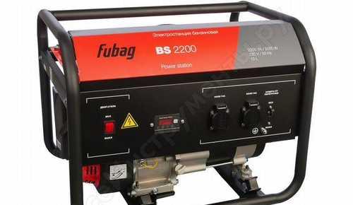 Бензиновый генератор fubag bs 2200