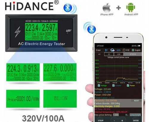 Цифровой измеритель напряжения переменного тока