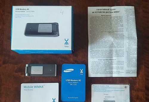 Yota 4g wimax usb-модем