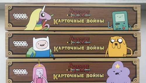 Настольная игра "Карточные войны" Adventure Time