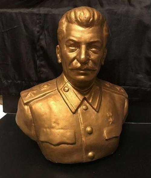 Бюст Сталина бронза