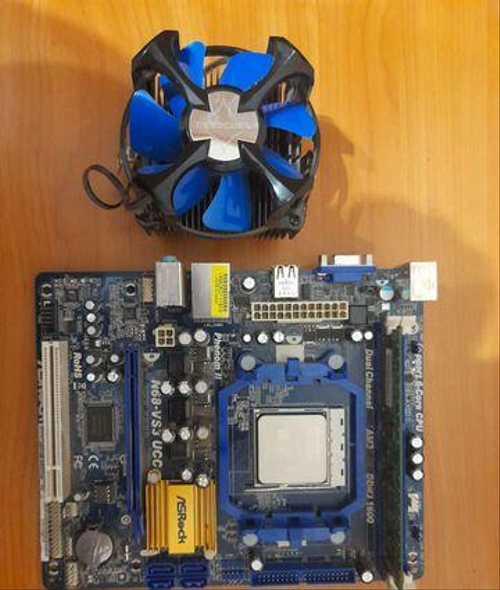 Связка asrock n68-vs3 ucc+ AMD Athlon 2 2500