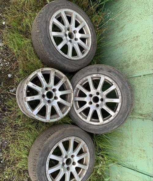 Литые диски ronal r15 с резиной