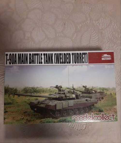 Модель танка т-90а от Modelcollect