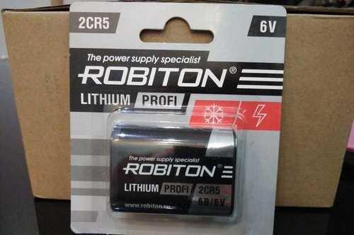 Батарейка Robiton 2CR5 6V Lithium Profi