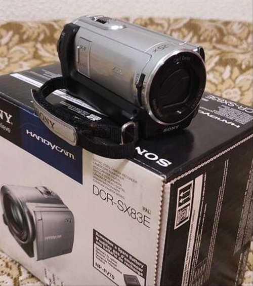 Видеокамера sony DCR-SX83E