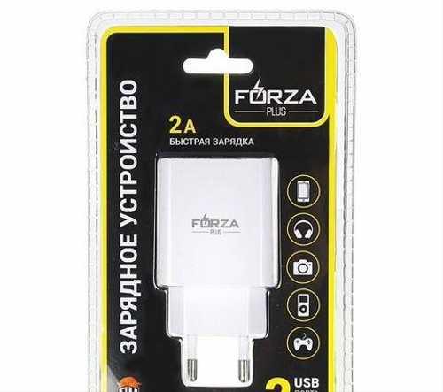 Зарядное устройство Forza Plus (2хUsb, 10Вт, 2А)
