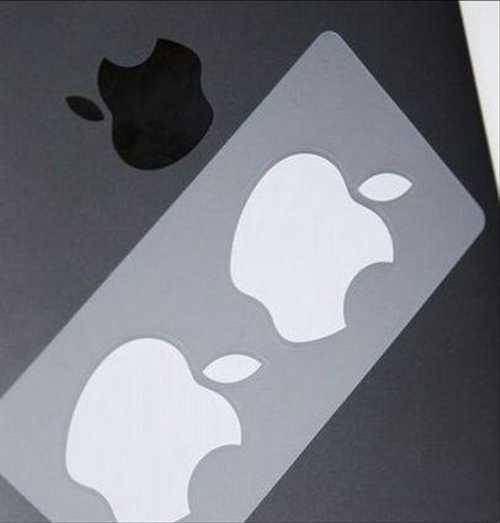 Наклейки яблоко Apple оригинал