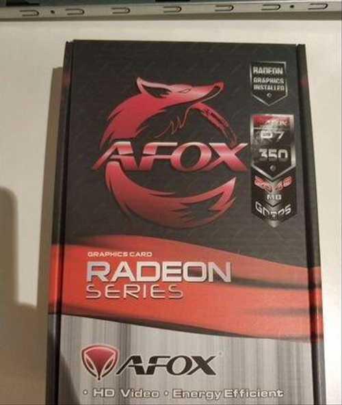 Видеокарта Afox Radeon R7 350 2 gb gddr5