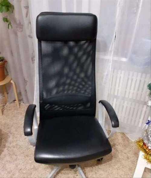Компьютерное кресло кожа