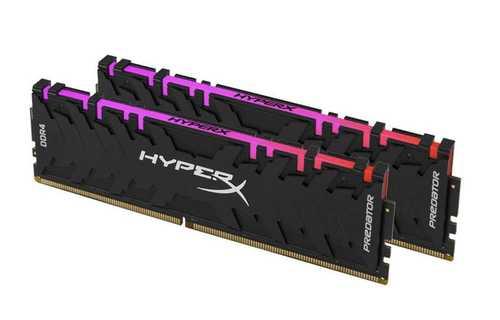 32Гб Kingston HyperX Predator RGB DDR4 dimm 2933