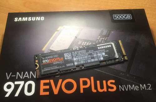 SSD NVMe Samsung 970 Evo Plus 500GB