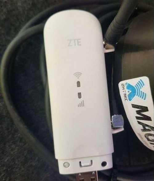 4G модем с Wi-Fi ZTE MF79U + Антенна в автомобиль