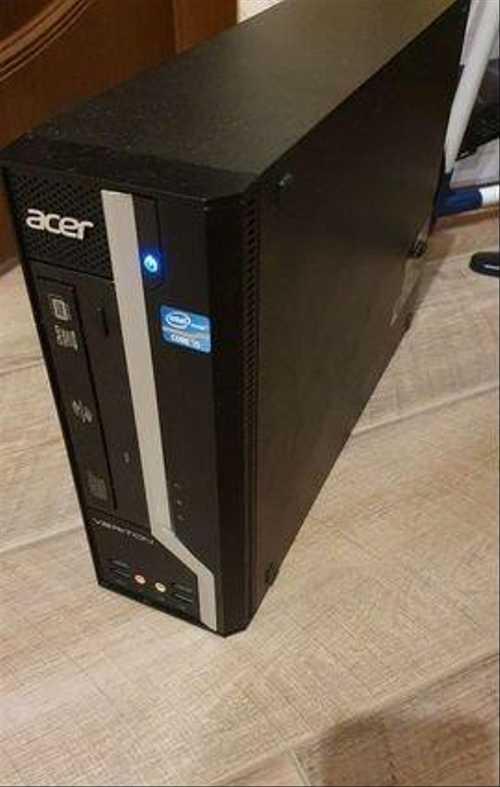 Компактный пк Acer 2 ядра,4gb, hdd500gb